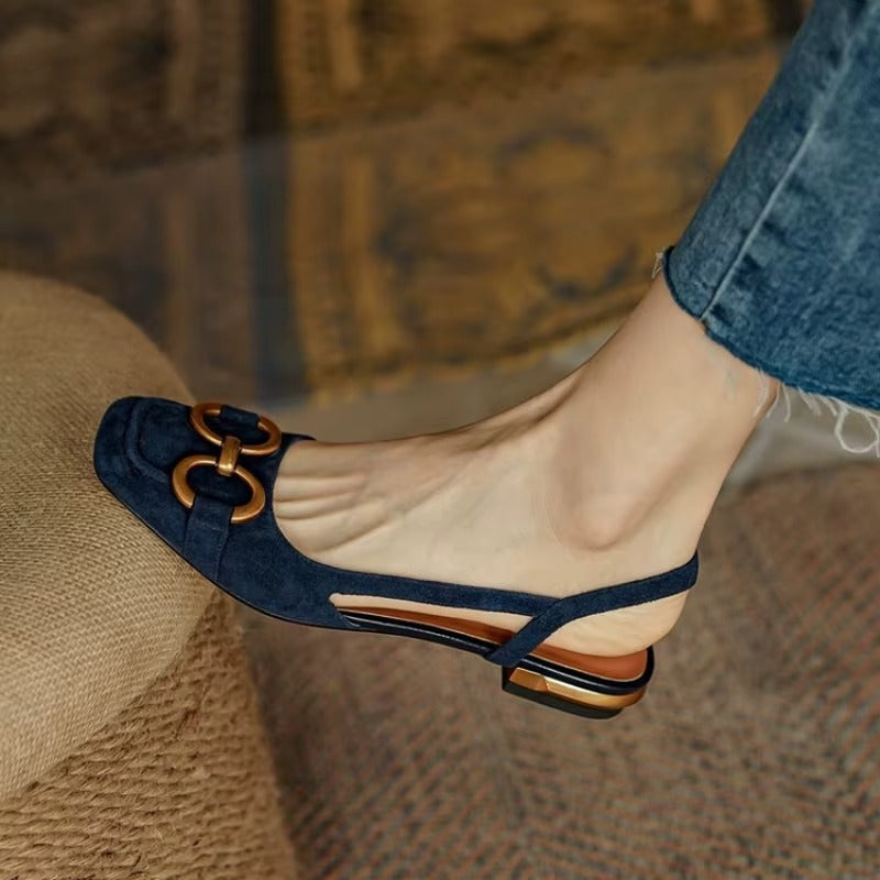 Sorelli Suede Sandals – Lorien Vale